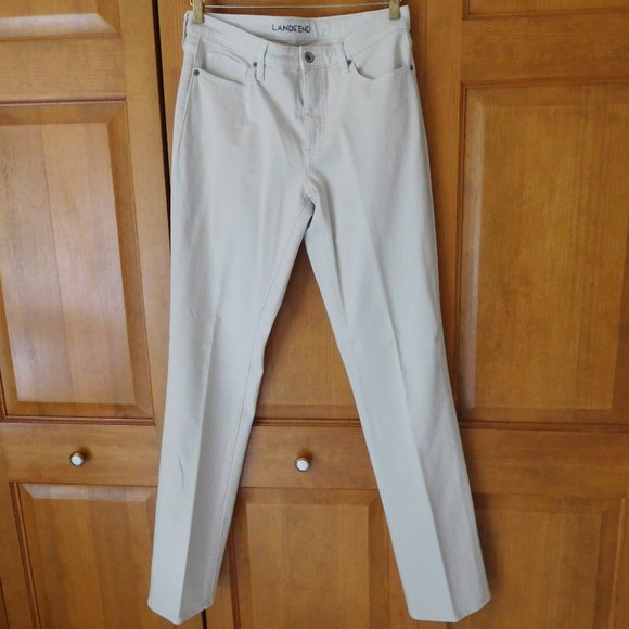 Lands' End | Jeans | Lands End Womens Jeans Size 8 Tall Natural Color ...